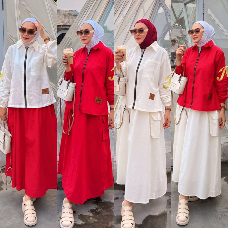 Jual Cairo set Merah Putih | Shopee Indonesia