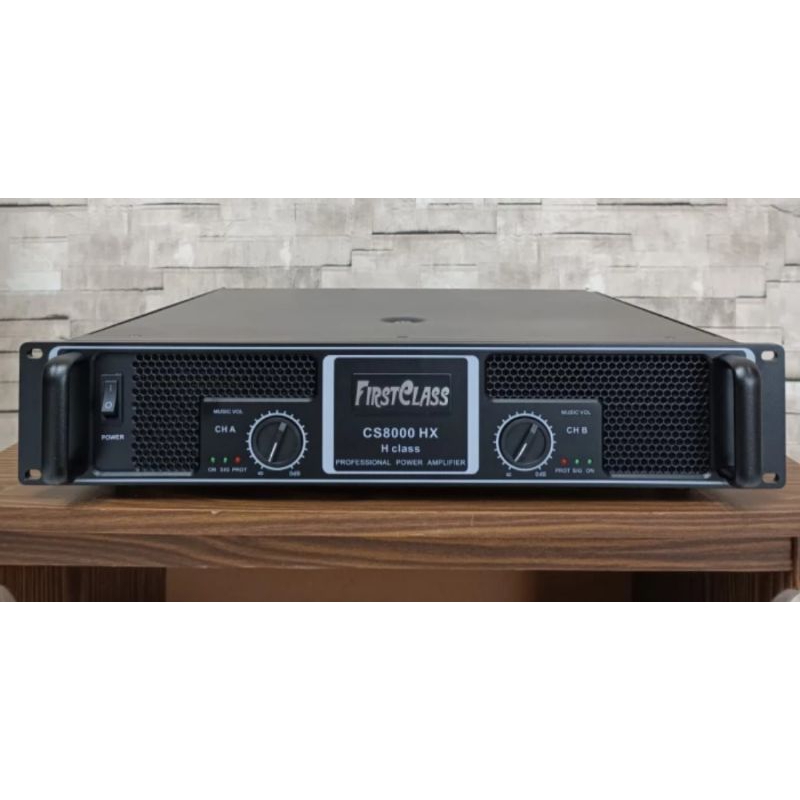Jual POWER AMPLIFIER FIRST CLASS CS8000HX STEREO ORIGINAL CS 8000 HX ...