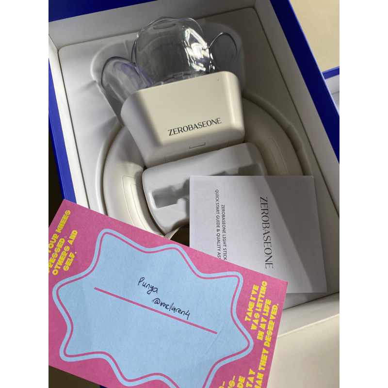 Jual ZB1 Zerobaseone Official Lightstick Rose Ring | Shopee Indonesia