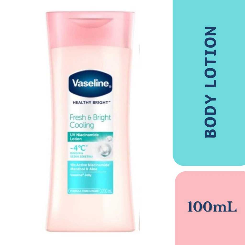 Jual VASELINE HAND AND BODY FRESH & BRIGHT COOLING 100ML | Shopee Indonesia