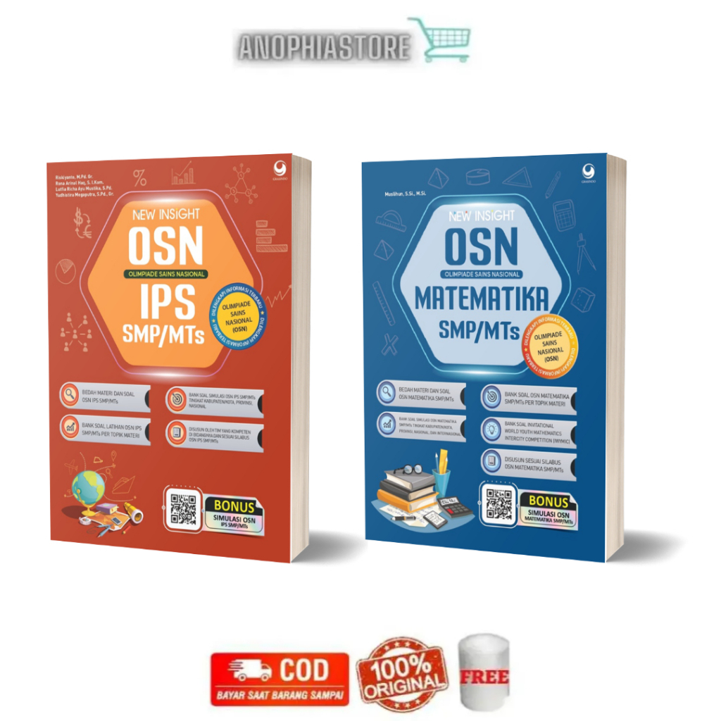 Jual New Insight OSN IPA SMP OSN MATEMATIKA SMP Buku OSN IPS SMP ...