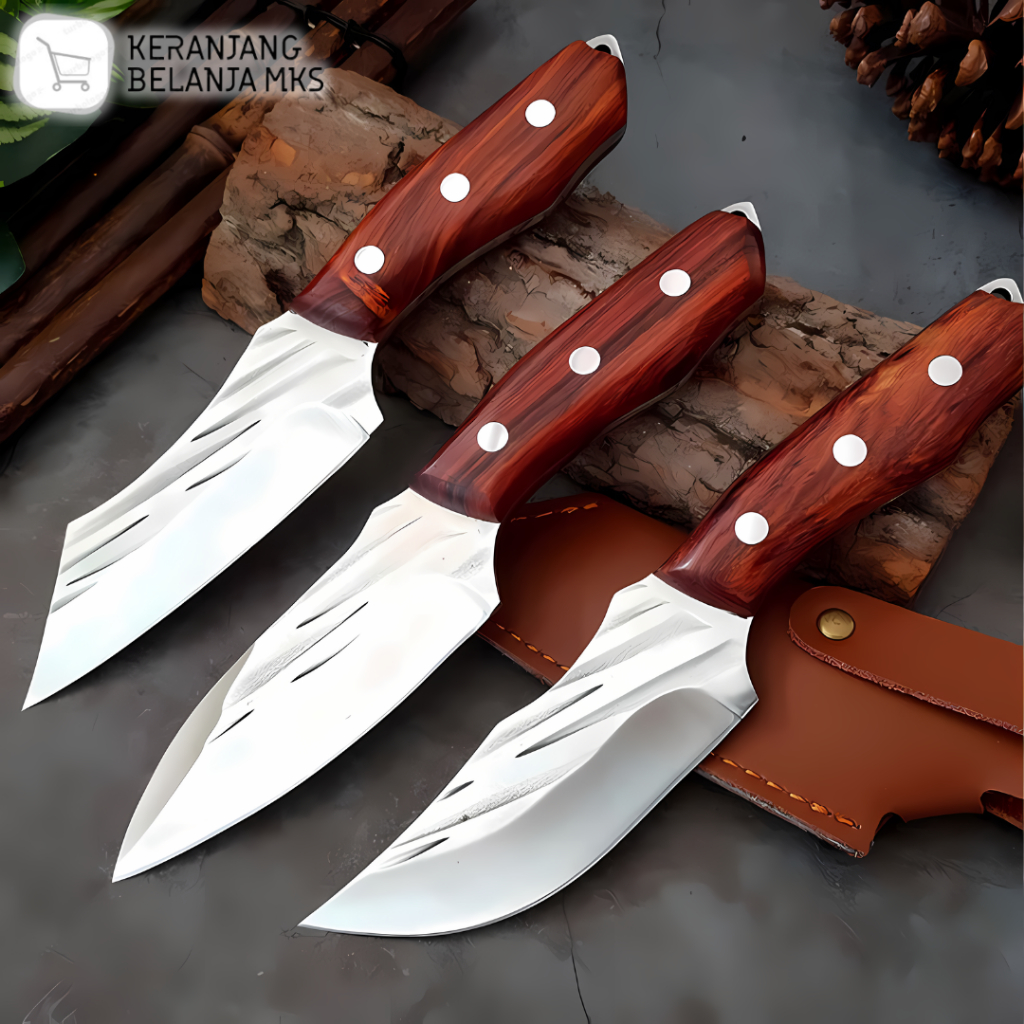 Jual Pisau Dapur Knife Chef Pisau Daging Pisau Tajam Jepang Anti Karat ...