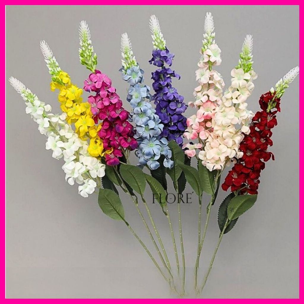 Jual Bunga Hyacinth 1 tangkai Artificial/ Delphinium Snapdragon Murah ...