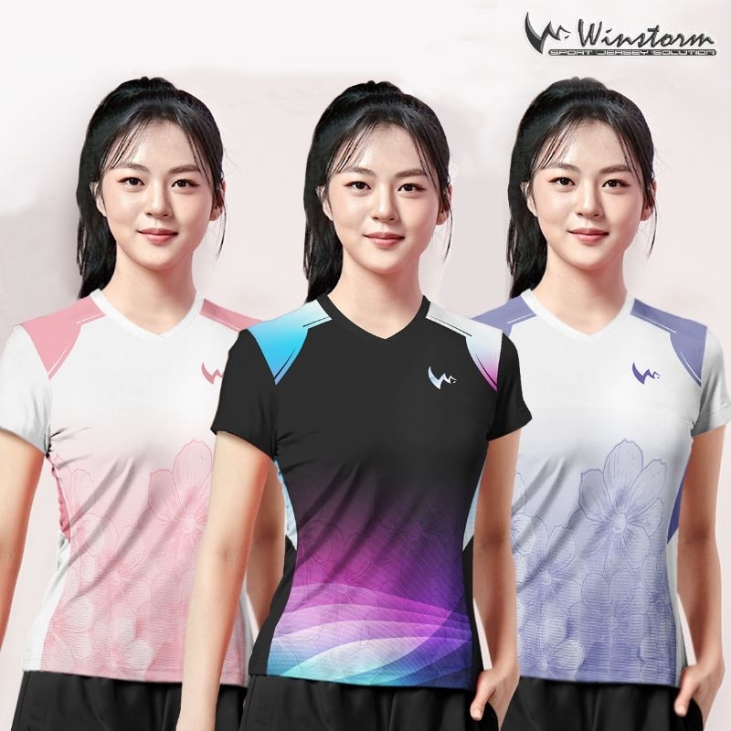 Jual Winstorm Lova Cewe Baju Olahraga Cewe Premium Dewasa Jersey ...