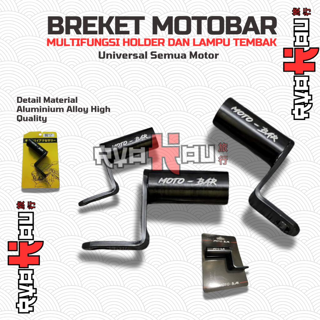 Jual Breket Bracket Spion Motor Beat Nmax Vario Motobar Universal ...