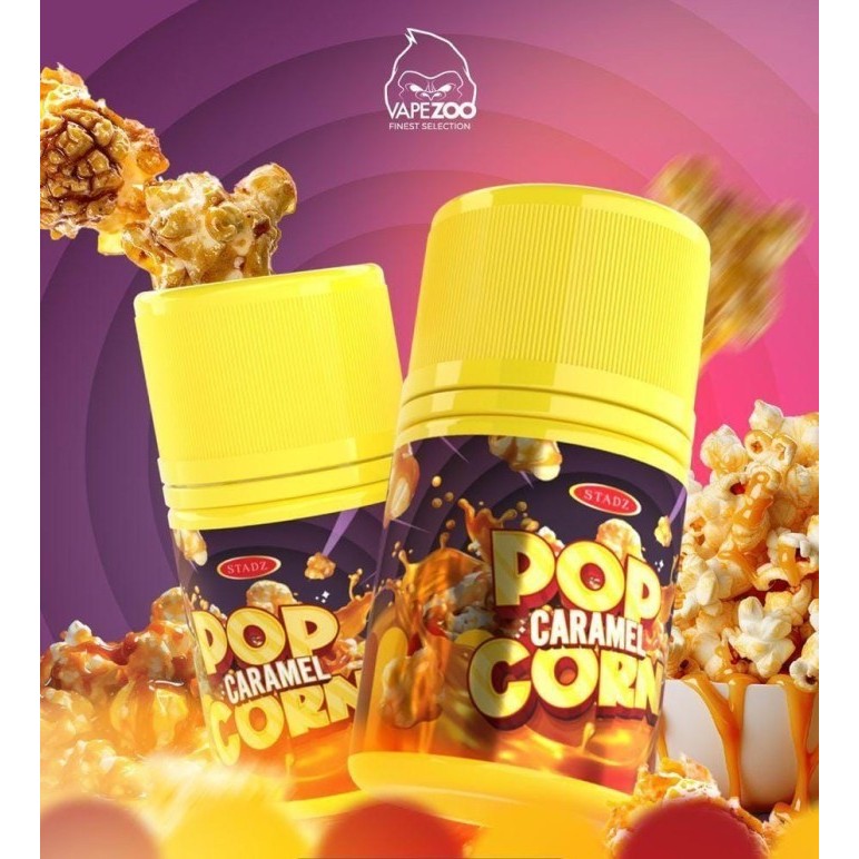 Jual STADZ CARAMEL POPCORN NEW LIQUID 60ML AUTHENTIC LIQUID SIGNATURE ...