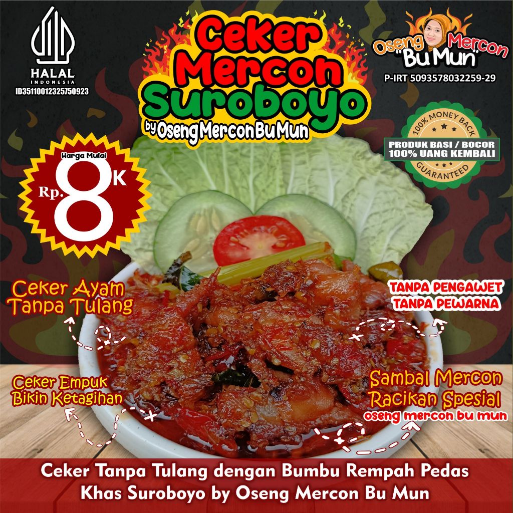 Jual CEKER MERCON SUROBOYO by OSENG MERCON BU MUN | Shopee Indonesia
