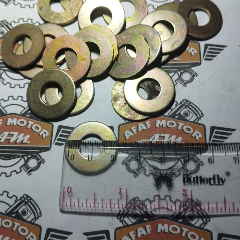 Jual Ring Plat 14 M10 lebar (10x20 ) (10x28) | Shopee Indonesia