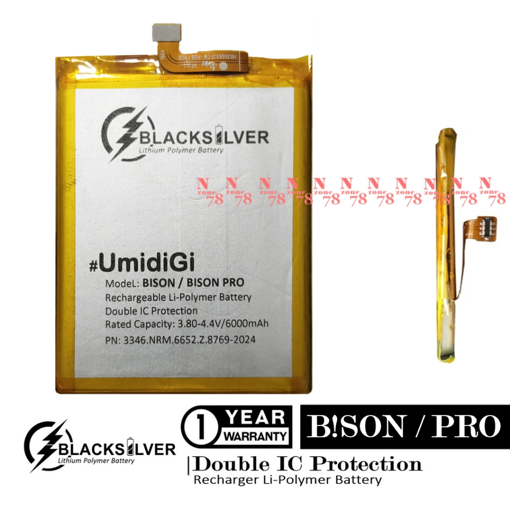 Jual Baterai Umidigi Bison dan Bison Pro Double IC Protection Online ...