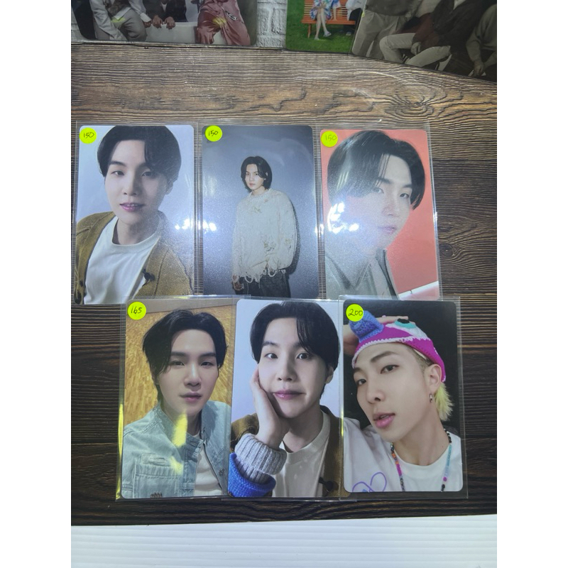 Jual photocard pc lucky draw ld min yoongi suga pws powerstation m2u sw soundwave d-day dday ...