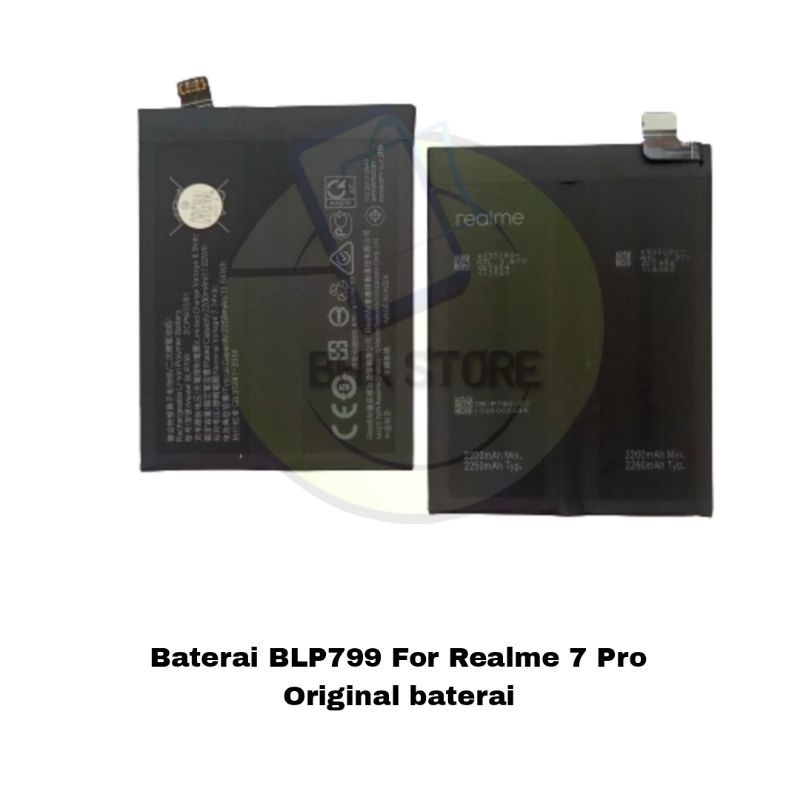 Jual BATERAI BATRE BLP799 FOR REALME 7 PRO ORIGINAL BATTERY | Shopee ...
