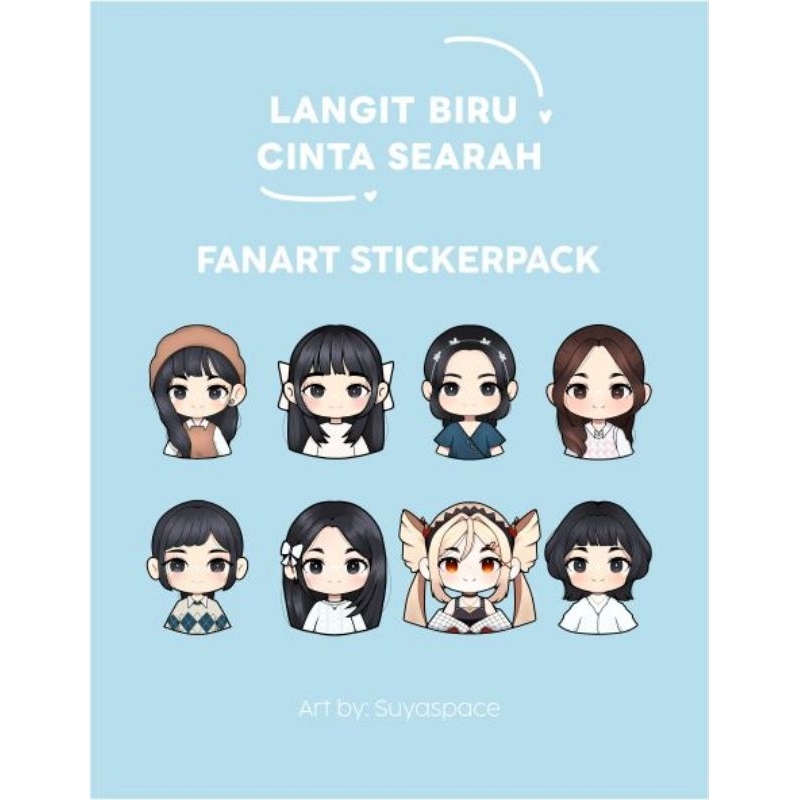 Jual STICKER CHIBI JKT48 AOZORA KATAOMOI (LANGIT BIRU CINTA SEARAH) Art ...