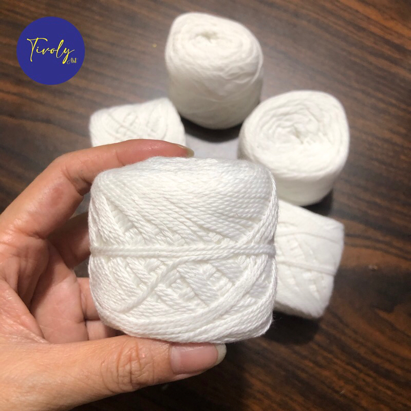 Jual (90 Meter) Tali Bendera Plastik Merah Putih | Tali Benang Kasur ...