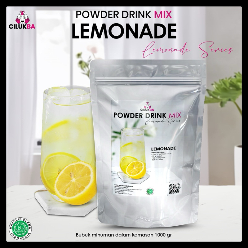 Jual Bubuk Minuman Rasa Lemonade 1 kg / Powder Drink Mix | Shopee Indonesia