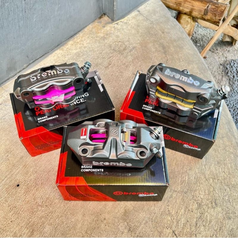 Jual Kaliper Caliper pala babi BREMBO BIG 4PISTON Kanan Kaliper ( M432, M4, M7 Stylema ) Kaliper ...