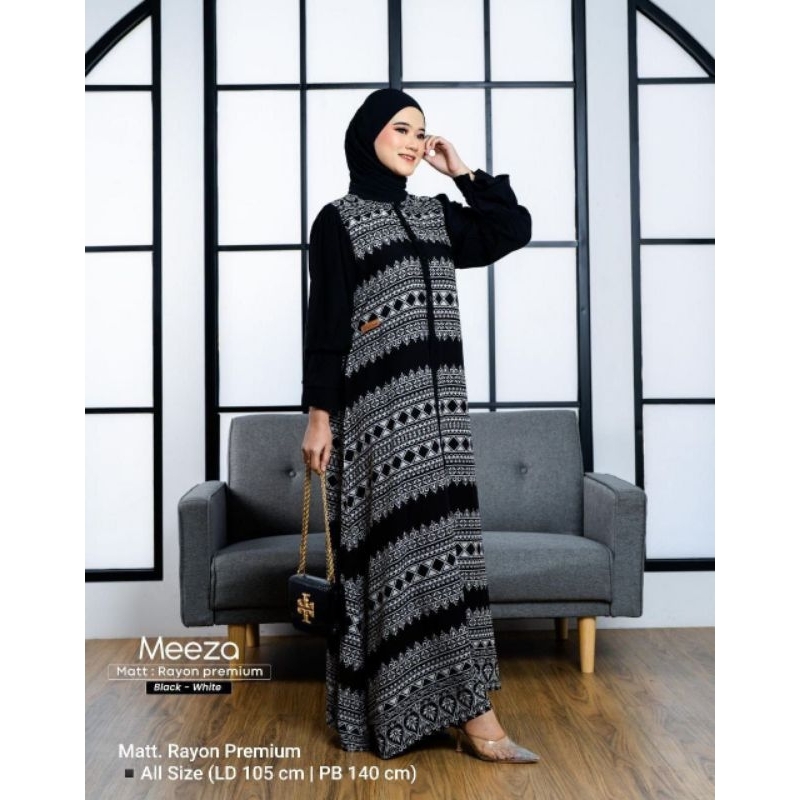 Jual Meeza dress rayon by Ghiina fashion | Shopee Indonesia