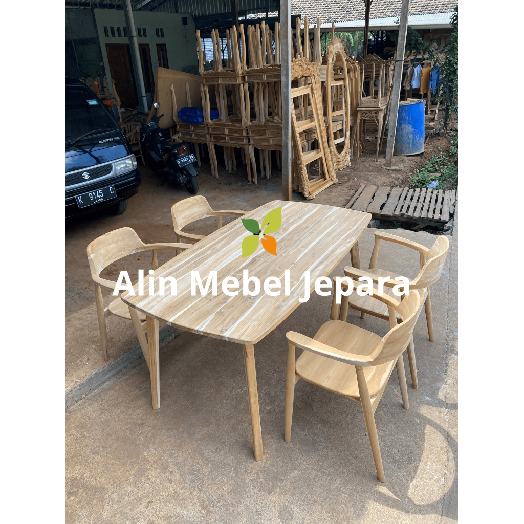 Jual SET MEJA MAKAN HIROSHIMA 4 KURSI, KURSI CAFE, KURSI RESTORAN, KURSI HIROSHIMA | Shopee ...