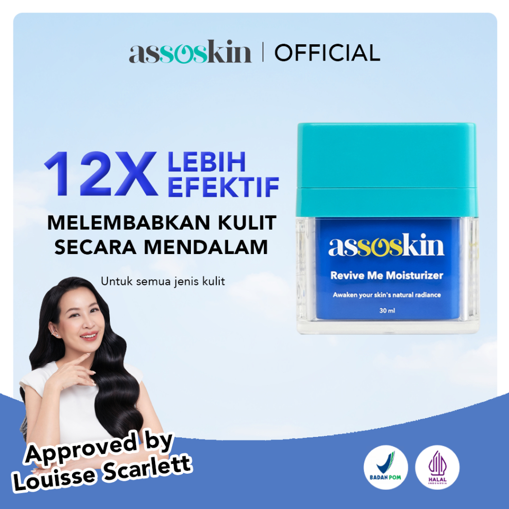 Jual [SPECIAL MAMI LOUISSE] ASSOSKIN Revive Me Moisturizer - 30 ML 12x ...