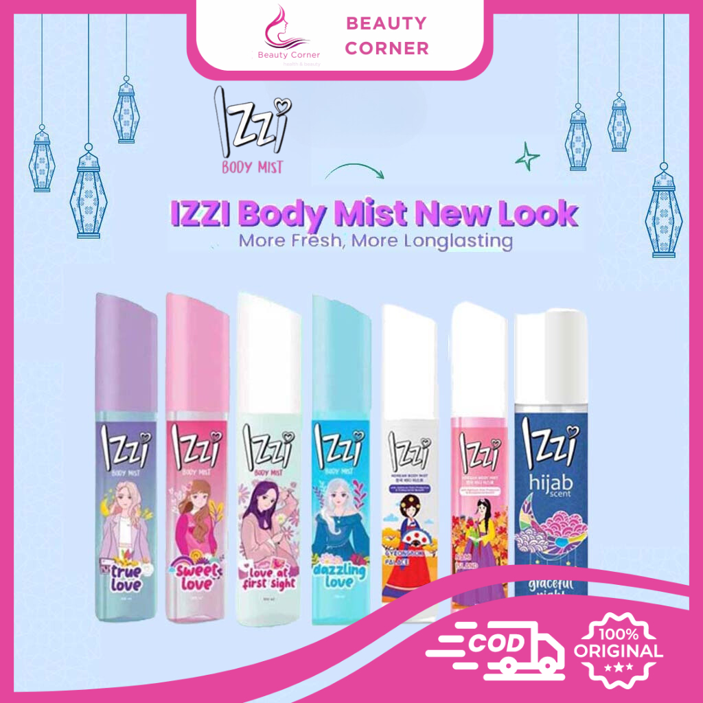 Jual Izzi Body Mist - Fine Fragrance Mist Tahan Lama | Shopee Indonesia