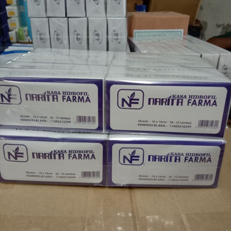 Jual kasa steril narita farma box isi 120pcs | Shopee Indonesia