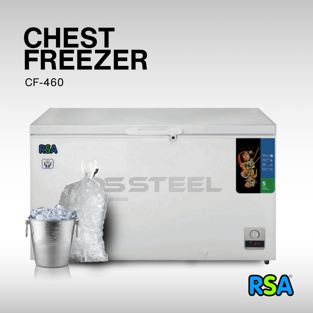 Jual RSA Chest Freezer CF-460/Freezer Box 420 Liter/Freezer Pembeku ...