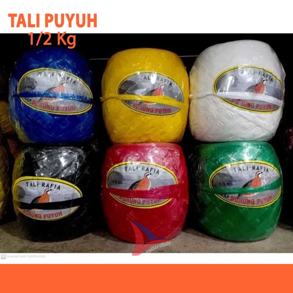 Jual Tali Rafia Cap Burung Puyuh 1/2 Kg | Shopee Indonesia