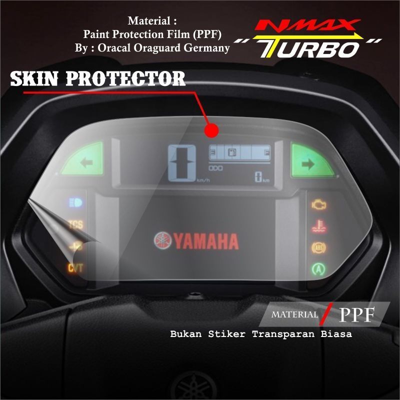 Jual PPF ORACAL Speedometer Yamaha NMAX TURBO 2024 dan NEO S Anti Gores ...