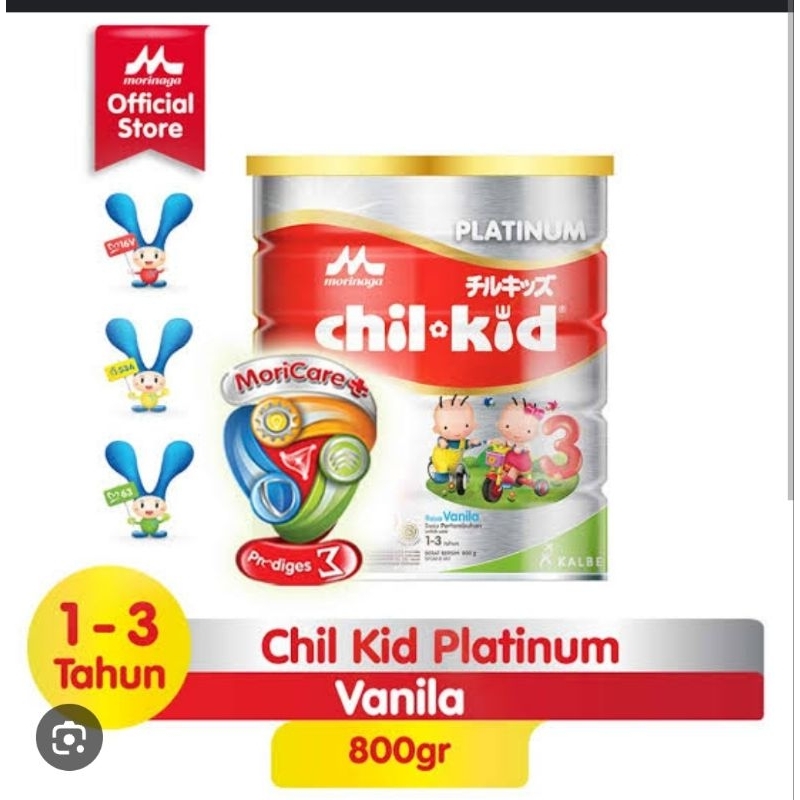 Jual SUSU CHIL KID PLATINUM TAHAP 3 MORINAGA | Shopee Indonesia