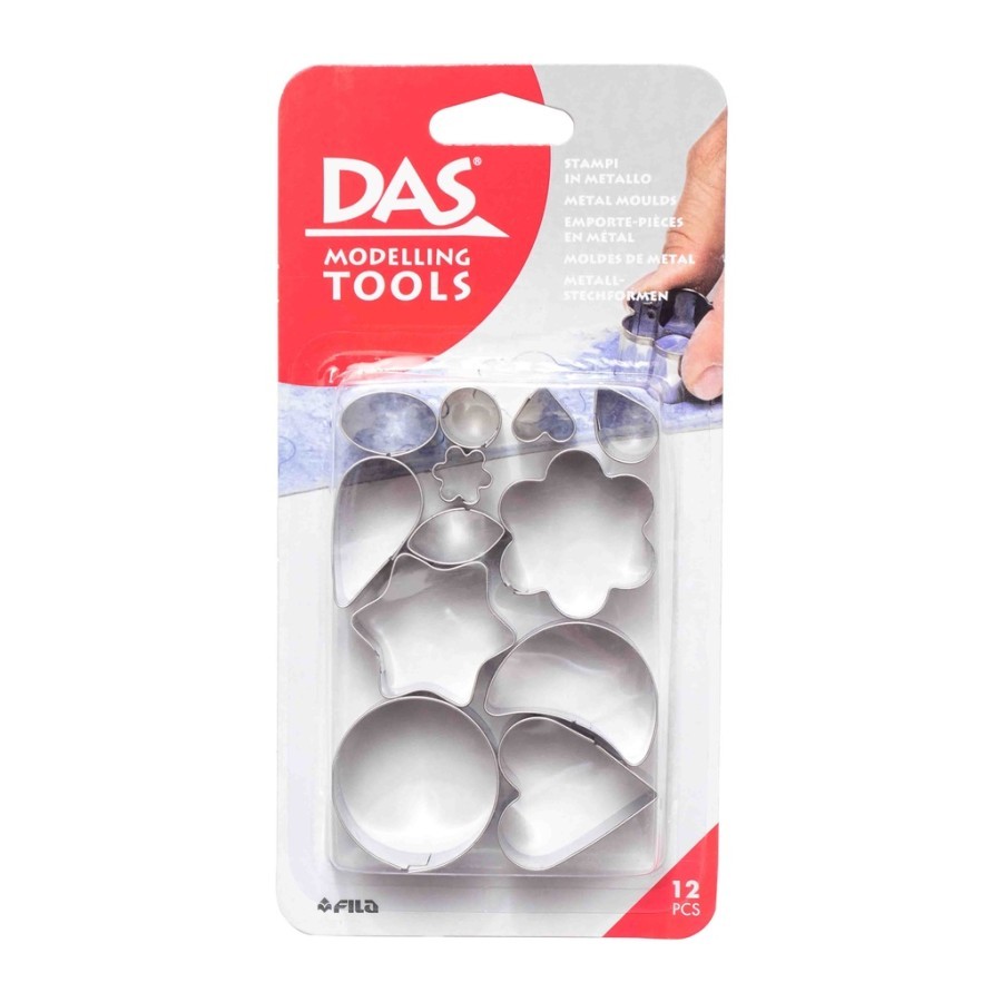 Jual DAS Metal Mould Modelling Tools 12pcs (344000) | Shopee Indonesia
