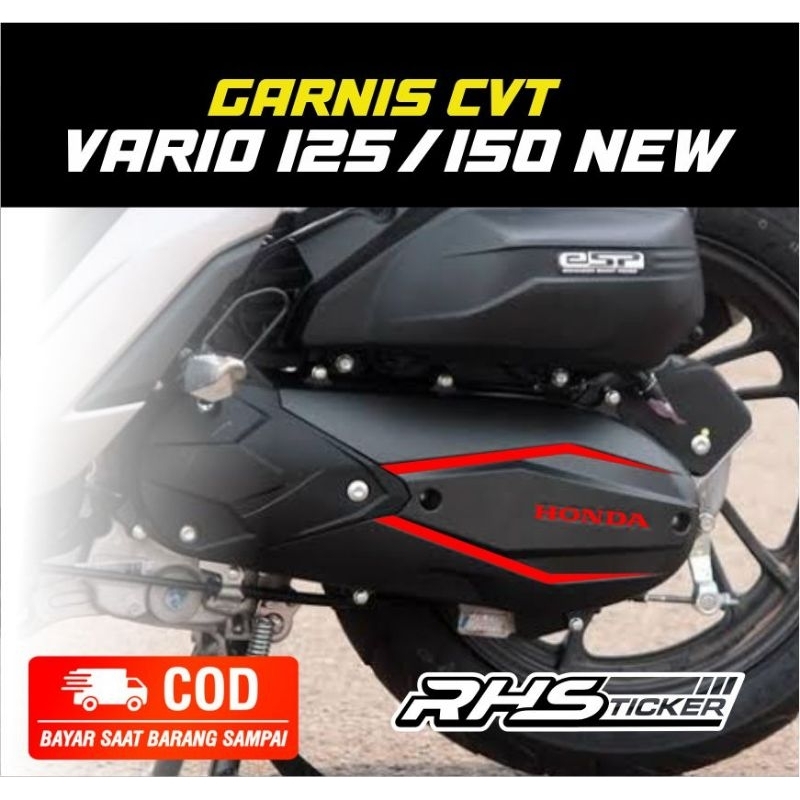 Jual sticker cutting GARNIS/Lis cvt Vario LED old/LED new 125/150 ...