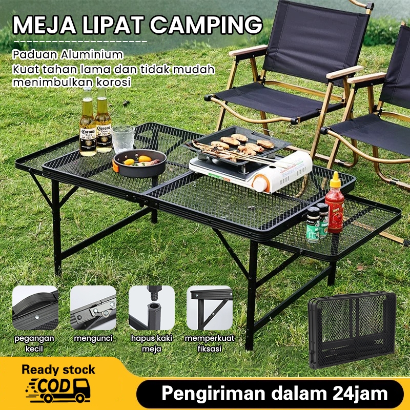Jual Meja Lipat Piknik Portable/Meja lipat Grid/Meja Lipat Piknik/Meja ...