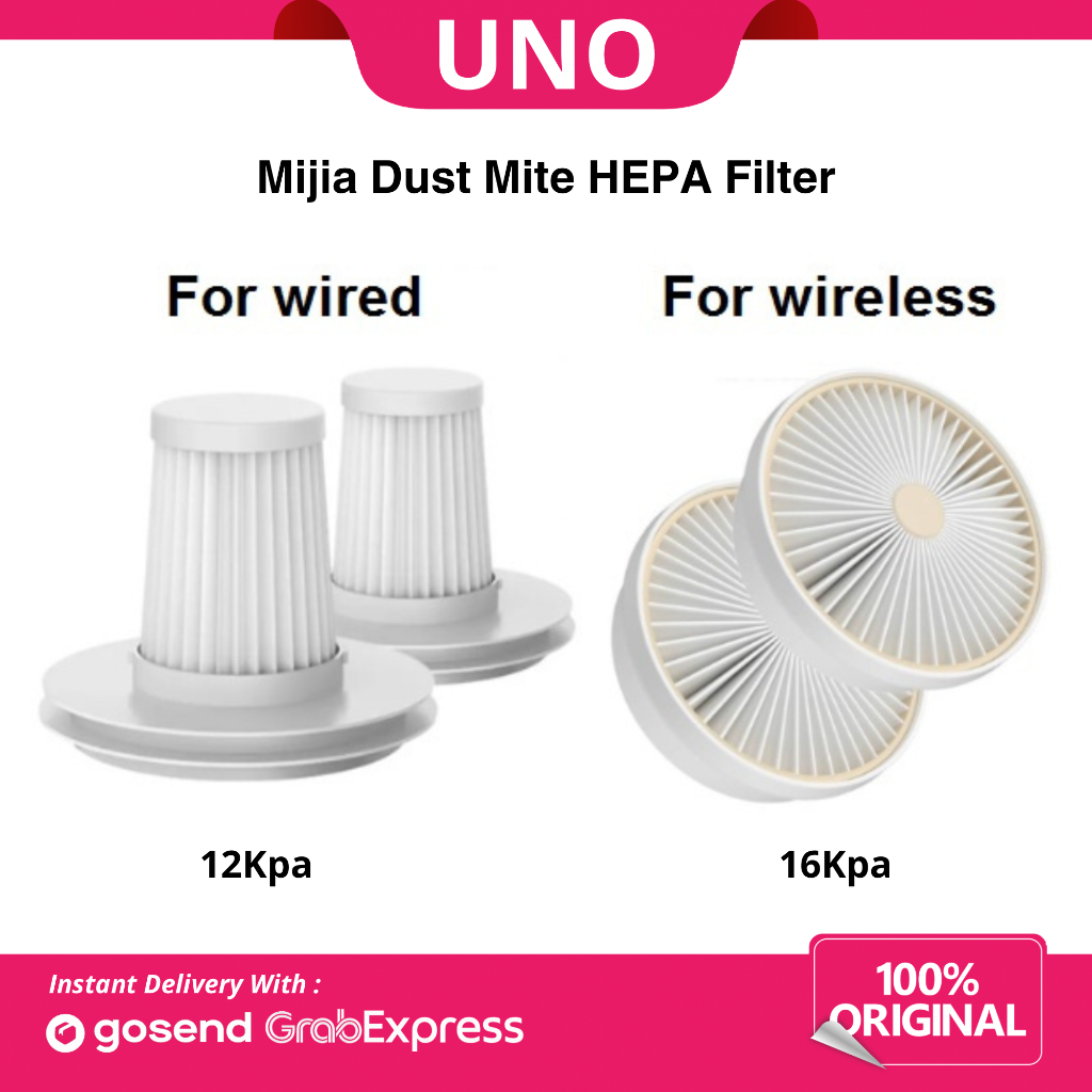Jual Mijia HEPA Filter For Dust Mite Vacuum Cleaner 12/16Kpa | Shopee Indonesia