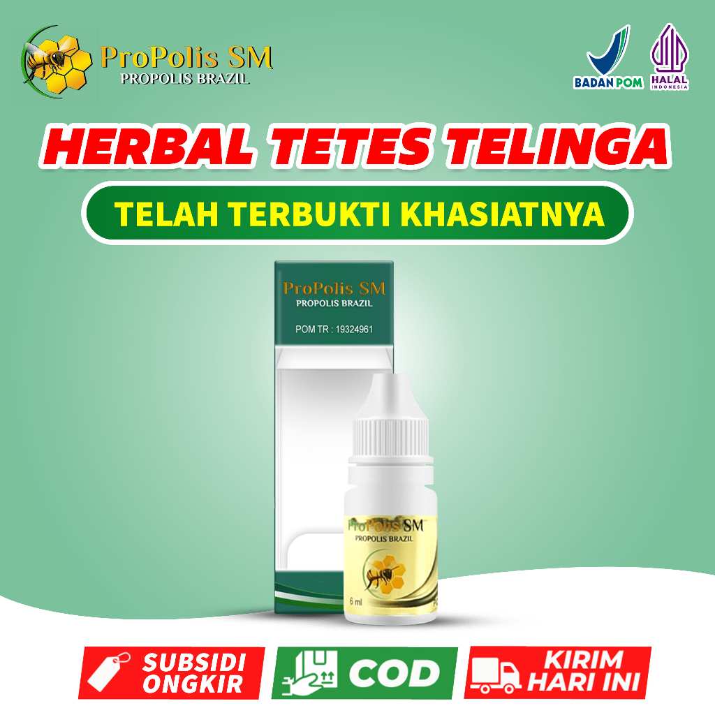 Jual Obat Tetes Telinga Bernanah Berair Berdarah Curek Congek Infeksi ...