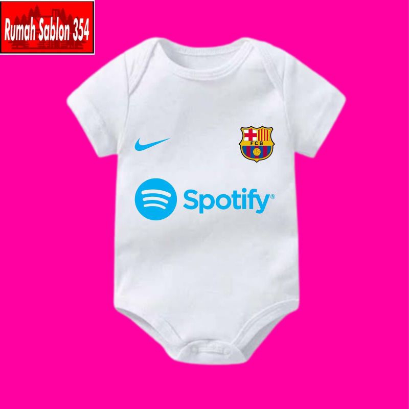 Jual Jumper Bola Bayi / Jersey Bola Baby / Set Jumper Bayi barca Laki ...