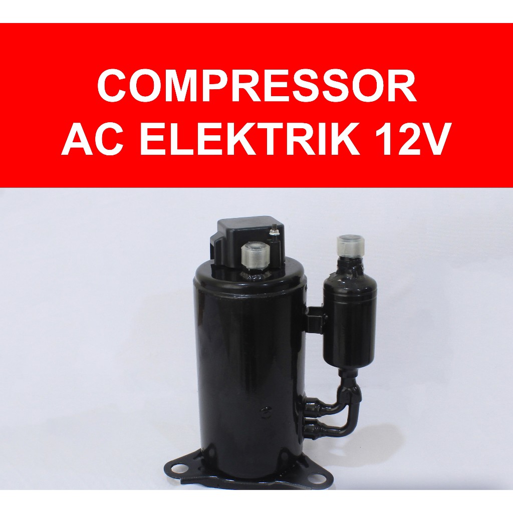 Jual AIR CONDITIONING (COMPRESSOR 12V)/COMPRESSOR AC ELECTRIC | Shopee ...