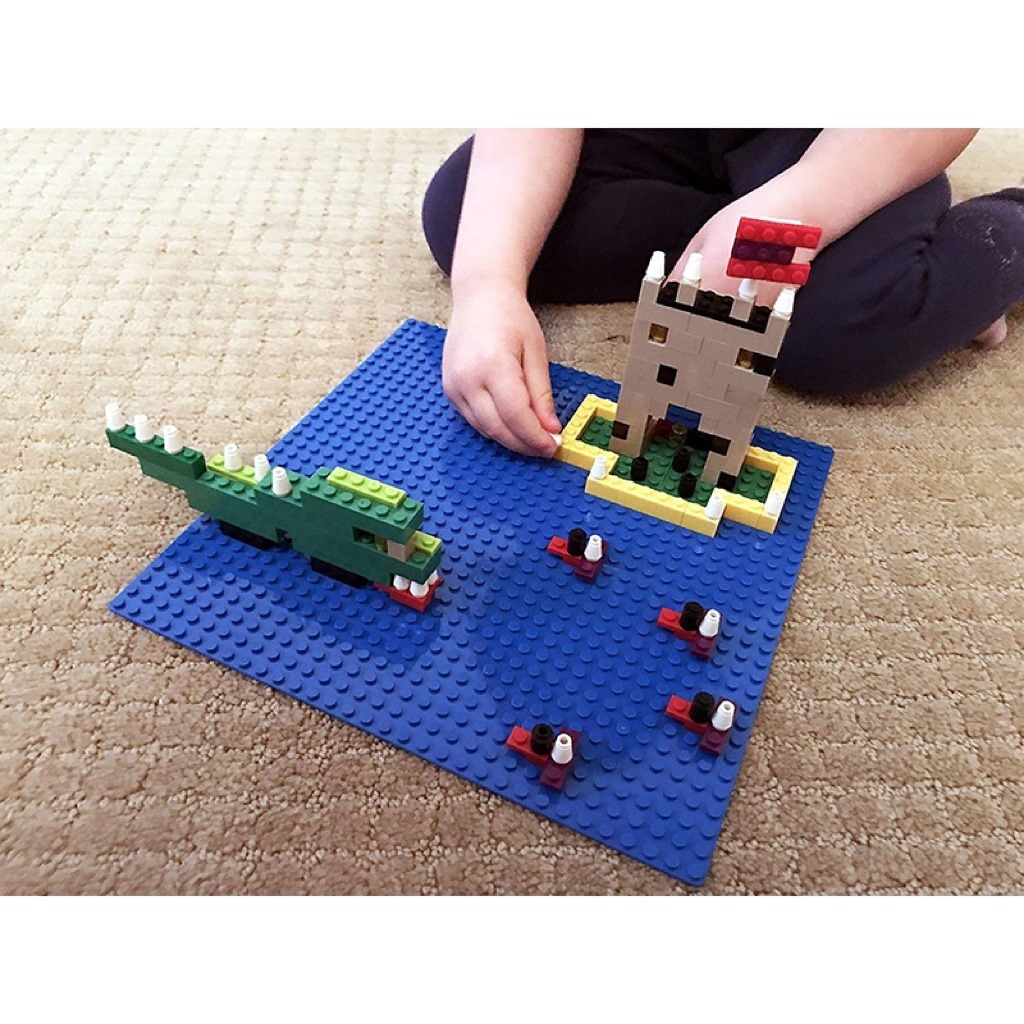 Jual # HJ # PAPAN BLOCK 25x25 CM 32 X 32 DOTS BOARD ALAS TATAKAN MAINAN ...