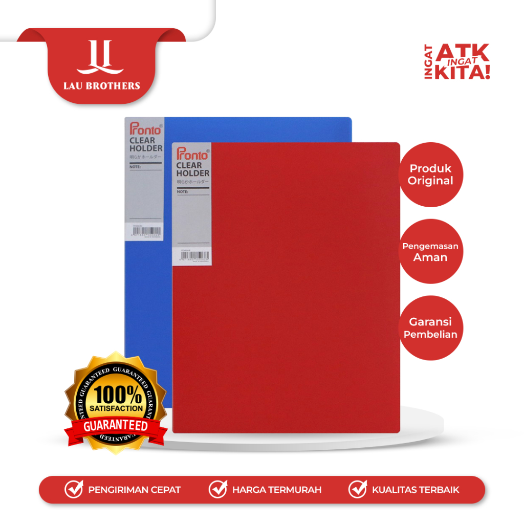 Jual PRONTO CLEAR HOLDER A4 (1PC) | Shopee Indonesia