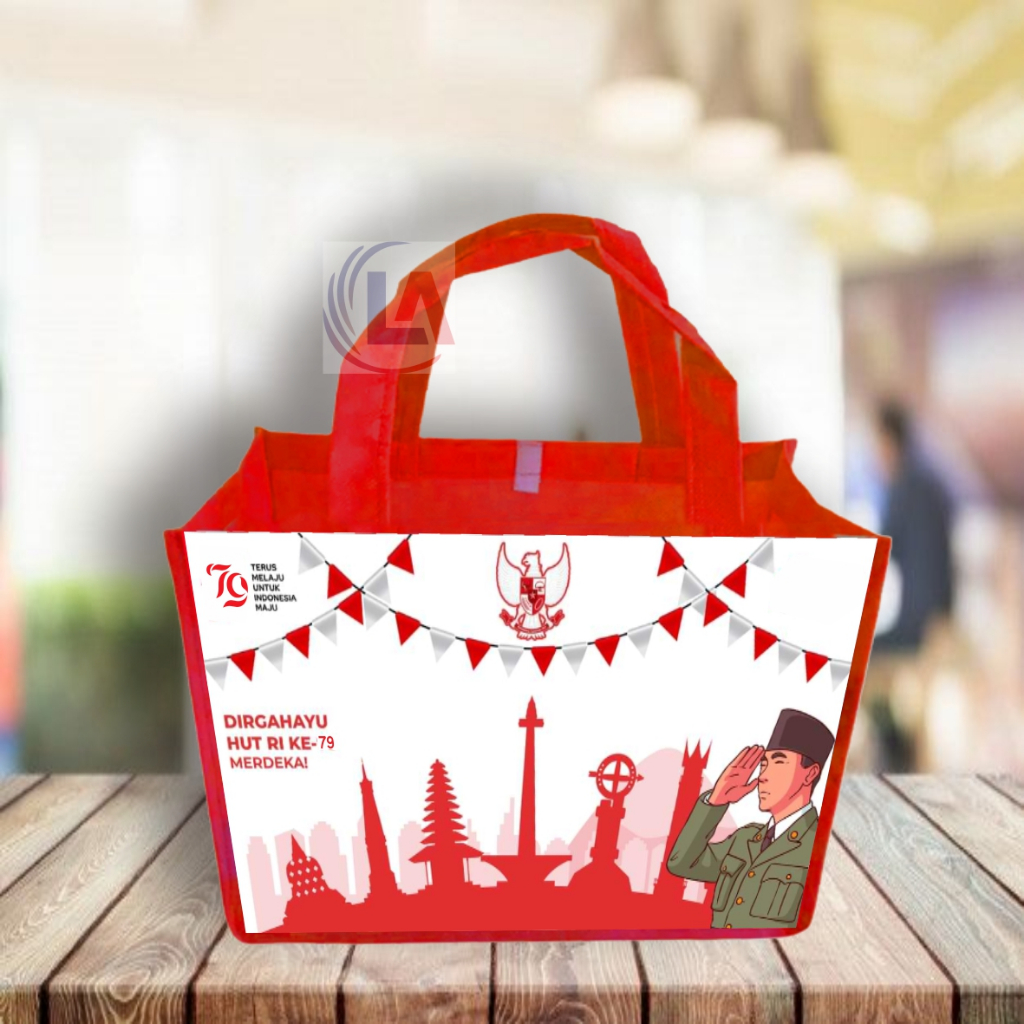 Jual TAS BINGKISAN KEMERDEKAAN RI/BISA TAMBAH NAMA DAN POTO/TAS TEMA ...