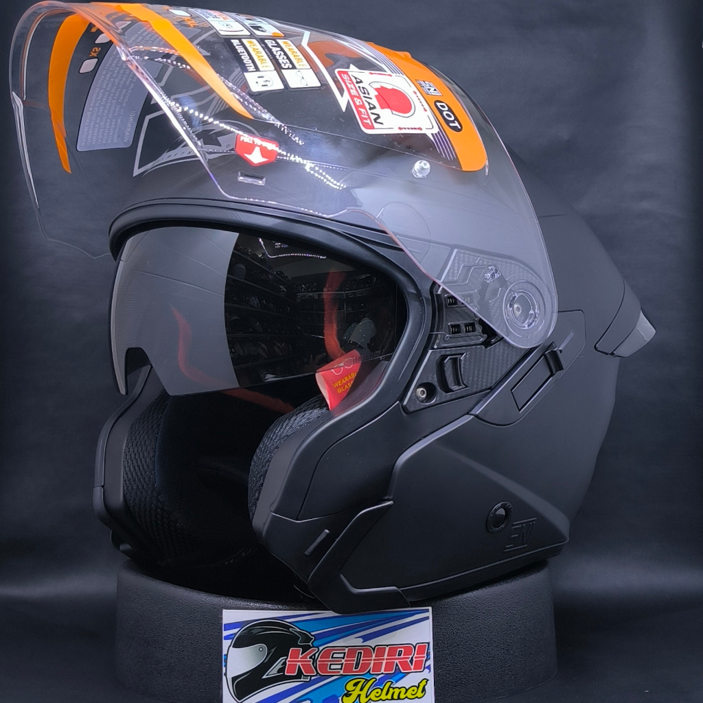 Jual Helm INK TERRA 2 Free Spoiler Double Visor Half Face Original ...