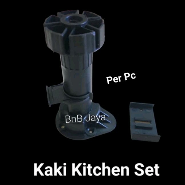 Jual [Per PCS] Kaki Kitchen set 10 cm / 100 mm Dapur Meja Lemari Stabil ...
