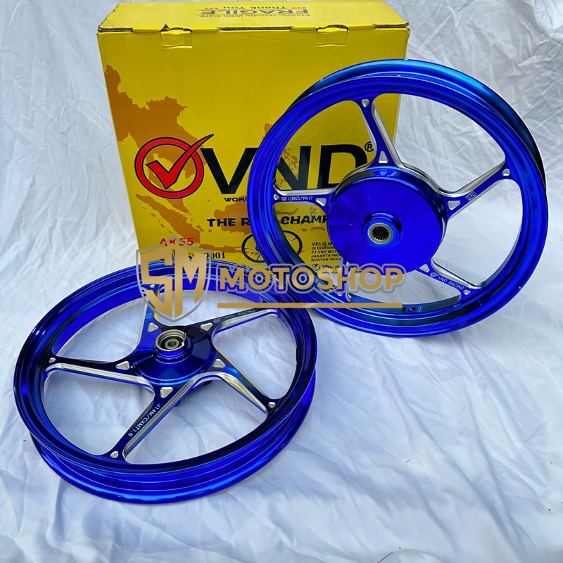 Jual Velg VND AK55 Enkei Ring 14 Palang 5 Matic Vario 125 150 Beat Scoopy Mio Sporty Soul m3 j ...