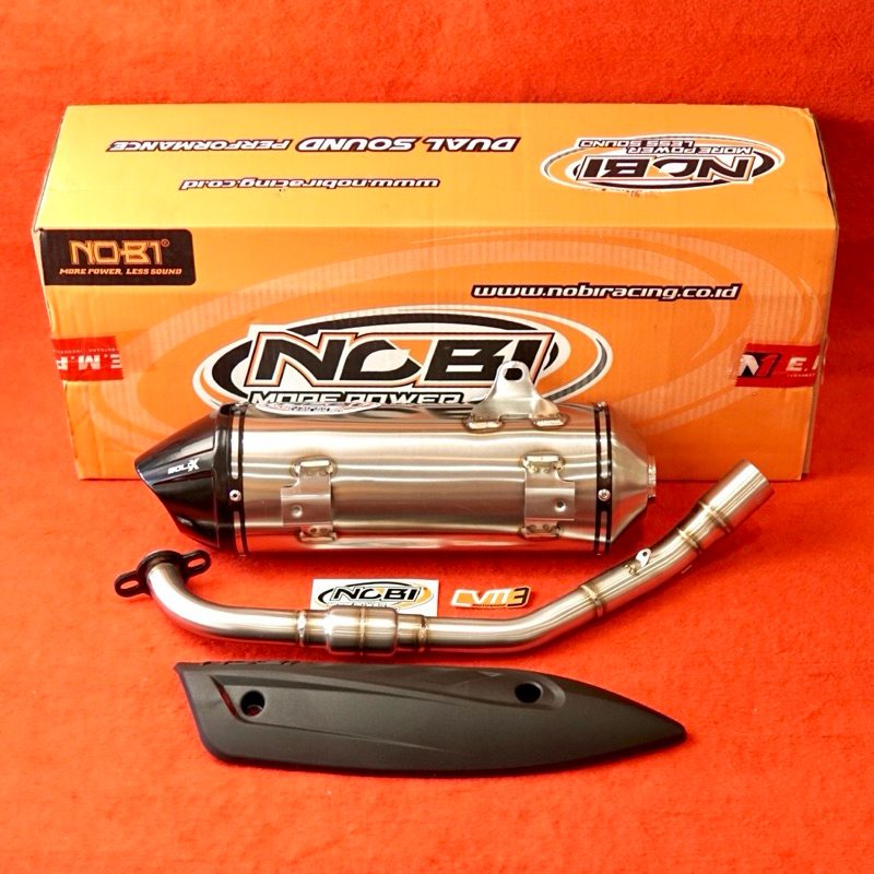 Jual TERMURAH! Knalpot Standar Racing Adem Full Stainless NOBI NOB1 ...