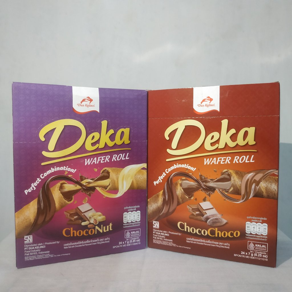 Jual K MURAH - Wafer Coklat Kacang Roll Deka Perfect Combination Box ...