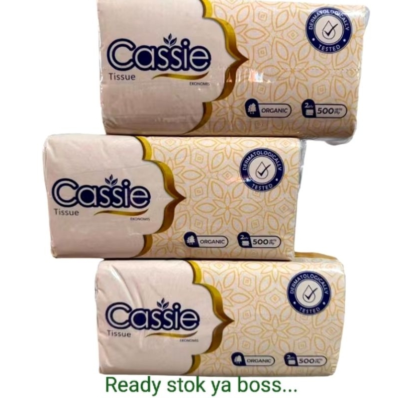 Jual Tisu Fasial Cassie Brown 500sheet/TISSUE CASSIE BROWN 500 SHEET ...