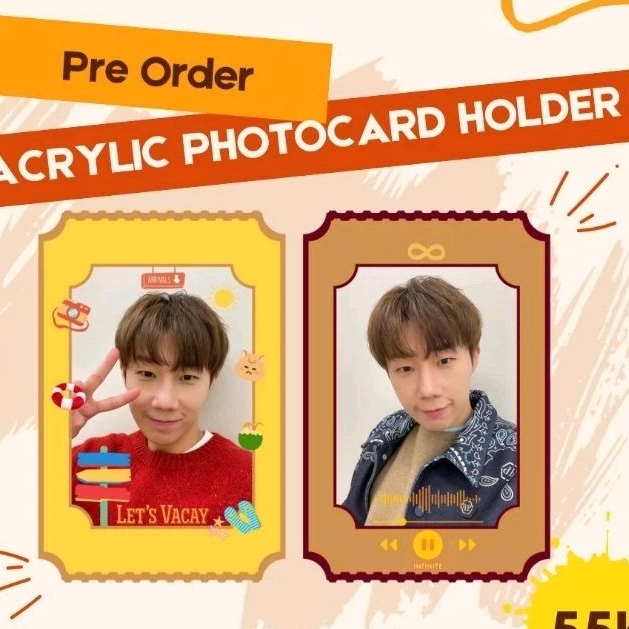 Jual ACRYLIC PHOTOCARD HOLDER KIM SUNGKYU INFINITE KPOP | Shopee Indonesia