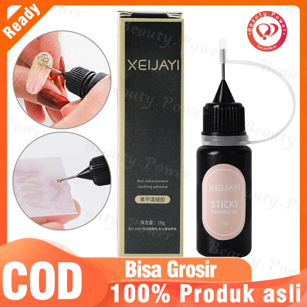 Jual Stuck Drill Glue Nail Pen 10ml /Pen Lem Kuku Rhinestones Nail Stuck Drill Glue Nail Charm ...
