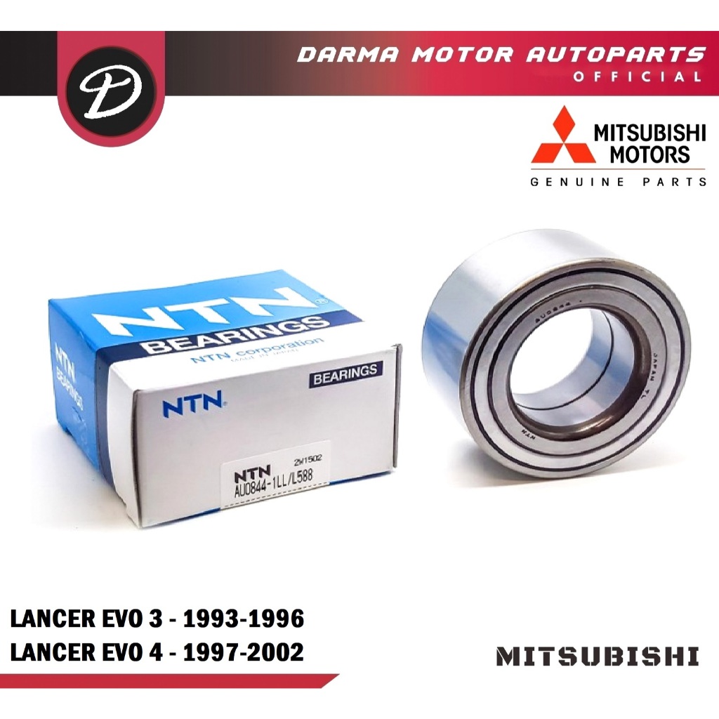 Jual LAHER BEARING RODA DEPAN LANCER EVO 4 CK4 TAHUN 1997 Sampai 2002 MITSUBISHI NTN Jepang 100% ...