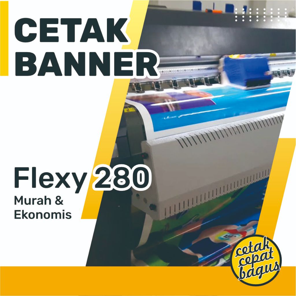 Jual Cetak Spanduk Banner Baligo Baliho Murah Berkualitas Flexy Flexi 280 Desain Custom Kilat ...