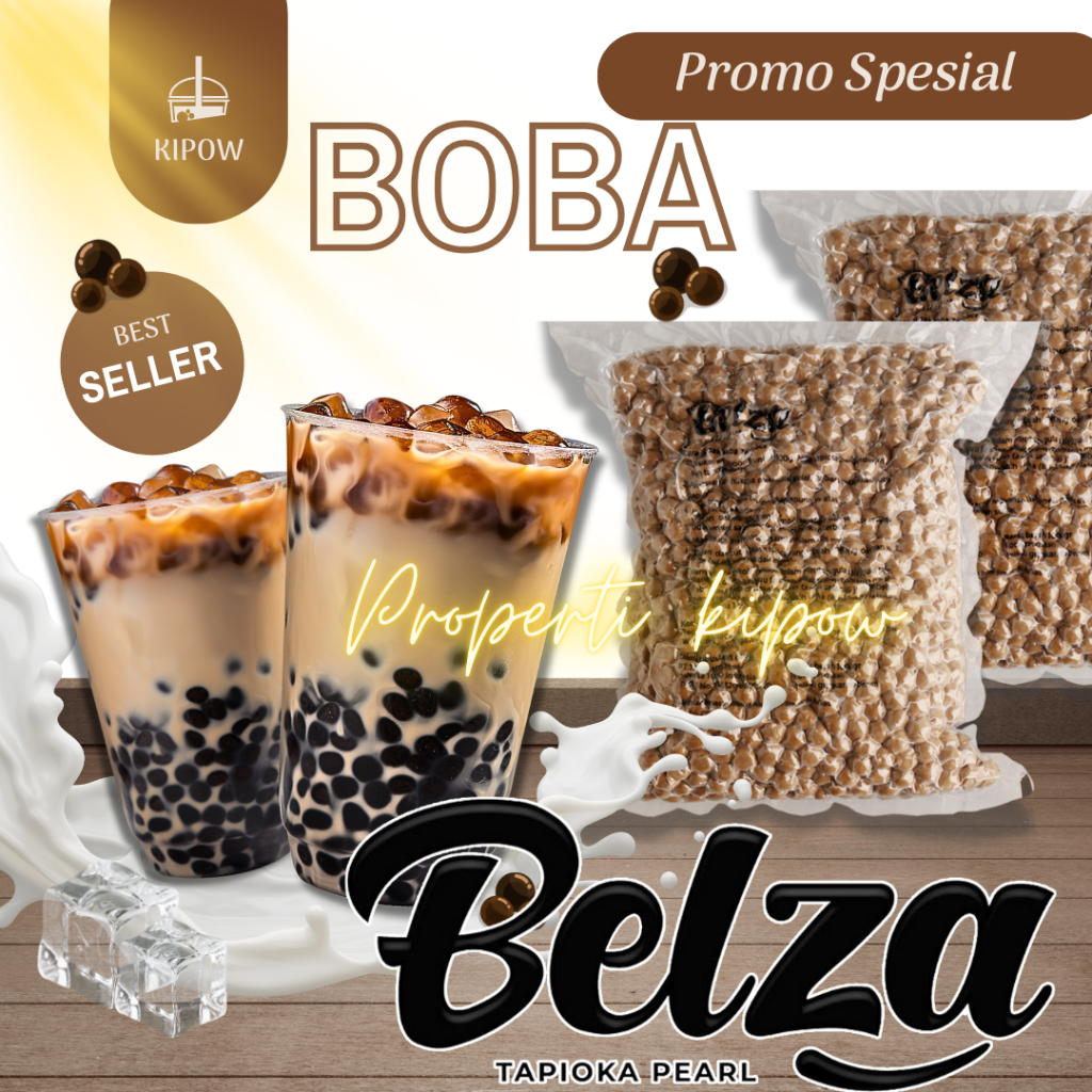 Jual Boba # Bubble # Tapioca Pearl # Boba Tepung # Topping Minuman ...