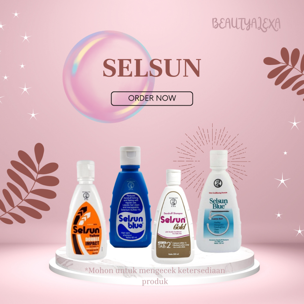 Jual SELSUN Hair Care | Shampoo Anti Ketombe | Yellow Double Impact ...